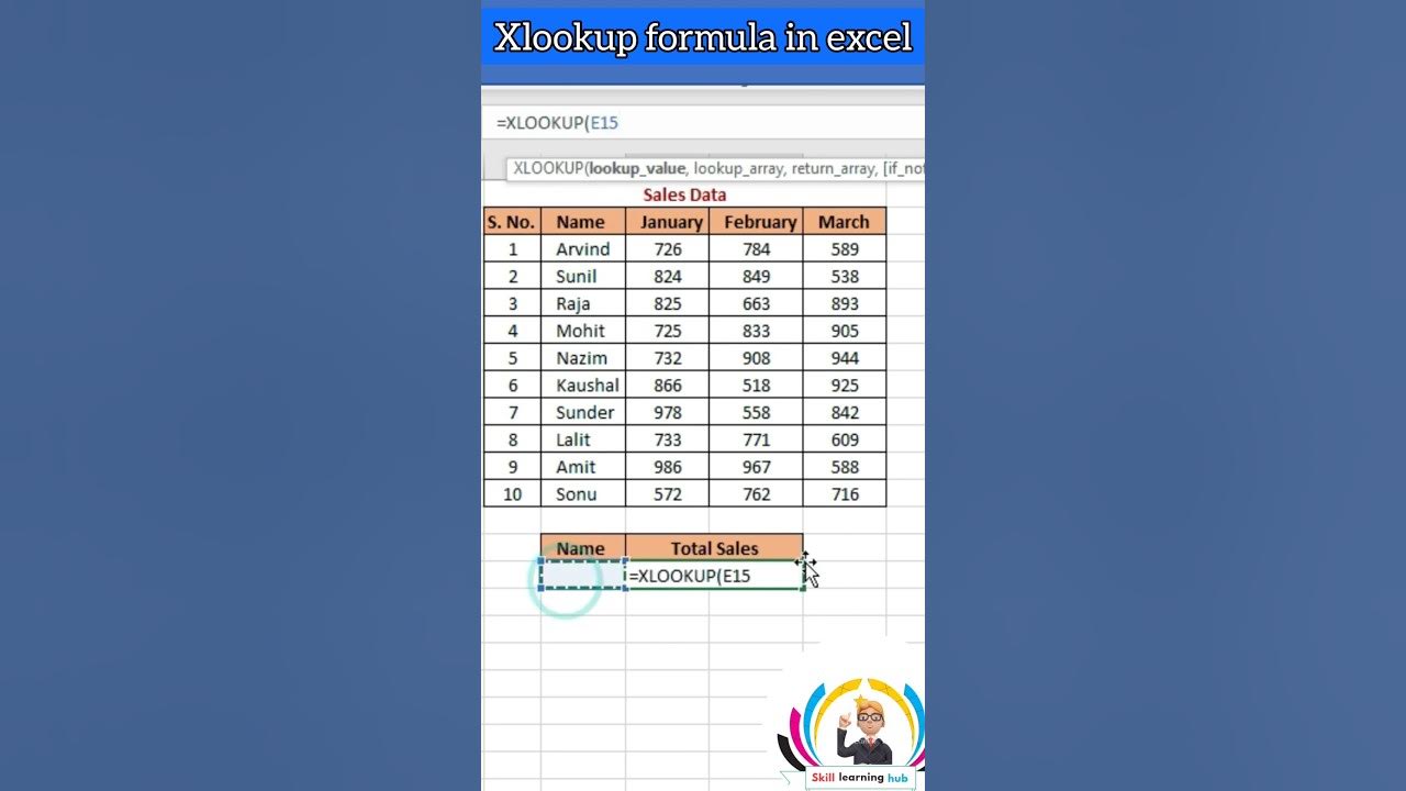 Advanced XLOOKUP Formula in Excel #excel #exceltips #shorts - YouTube