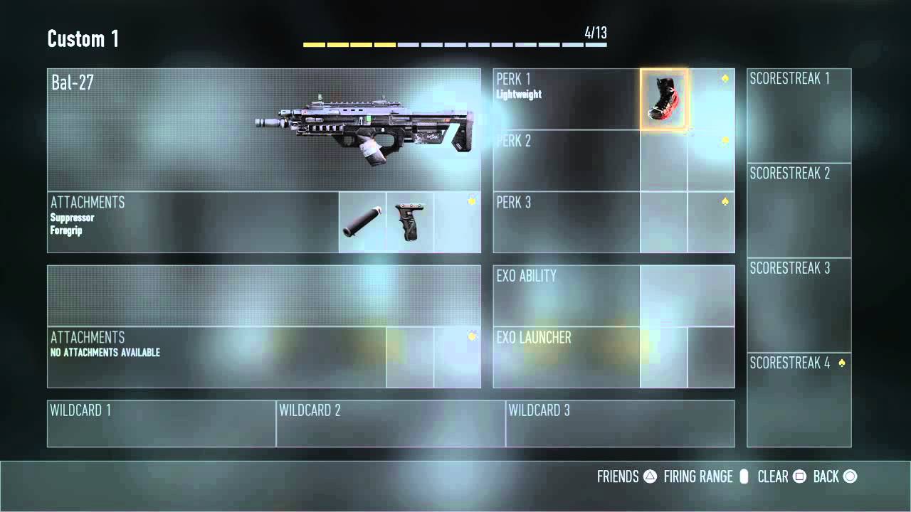 COD: Advanced Warfare - 'BAL-27' BEST CLASS SETUP - YouTube