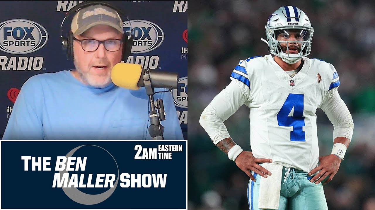 Dak Prescott Has Good Stats But Poops The Bed Yet Again | BEN MALLER ...