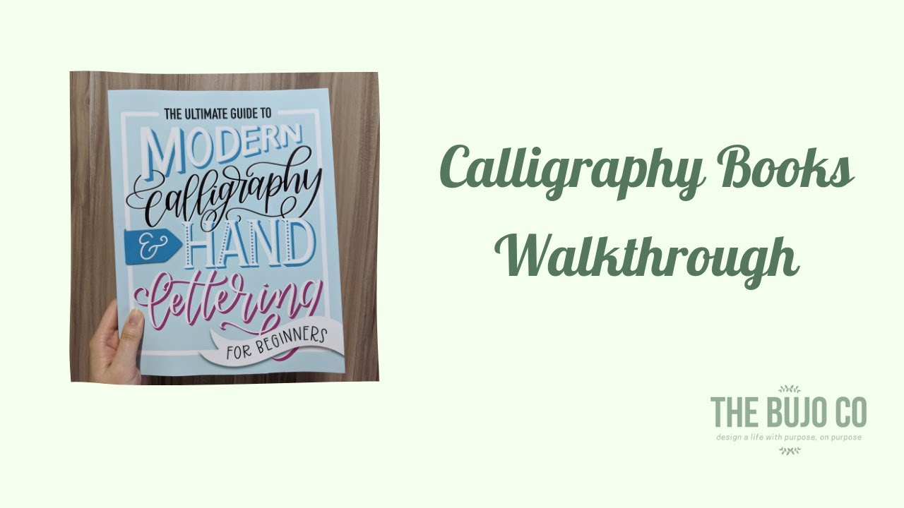 The Ultimate Guide to Modern Calligraphy & Hand Lettering for Beginners ...