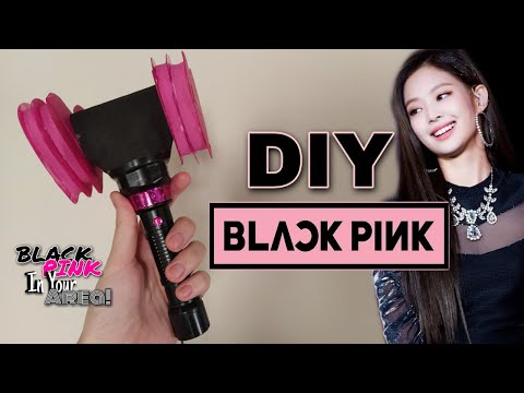 Diy blackpink lightstick [ ENG SUB]