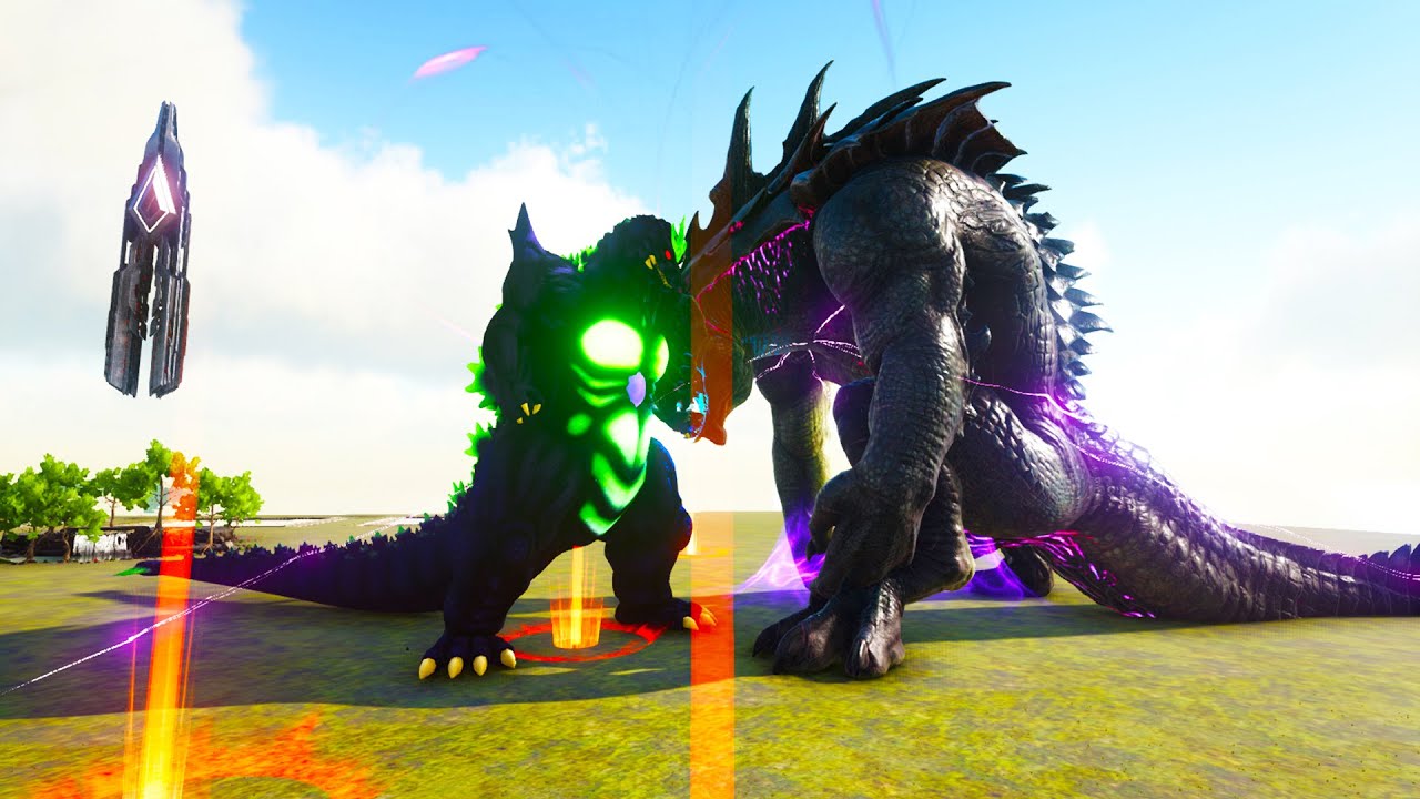Super Godzilla WS All Titans & Ark Survival Evolved - YouTube