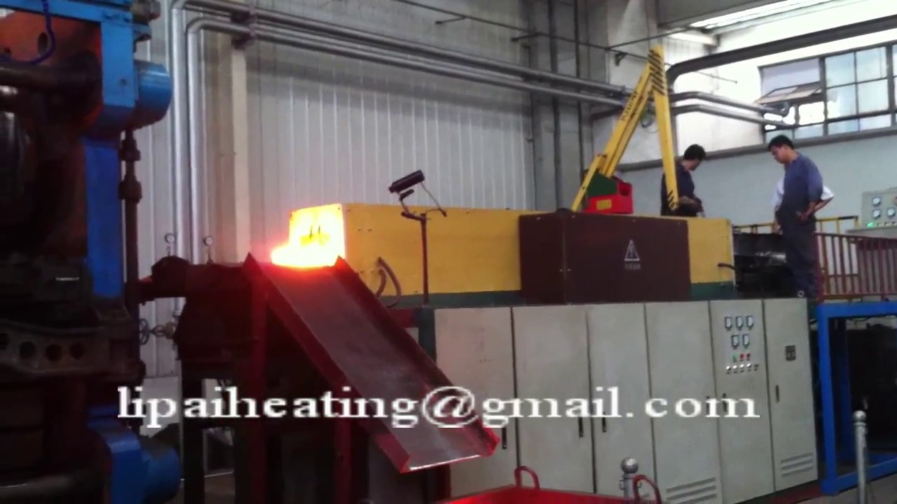 Medium Frequency Induction Heating Furnace - YouTube