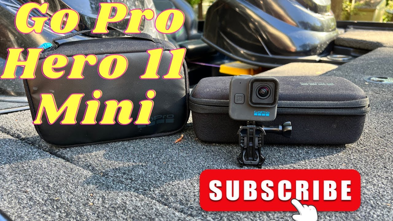 GoPro hero 11 Black, mounted to the windscreen of my bass boat, awesome ...