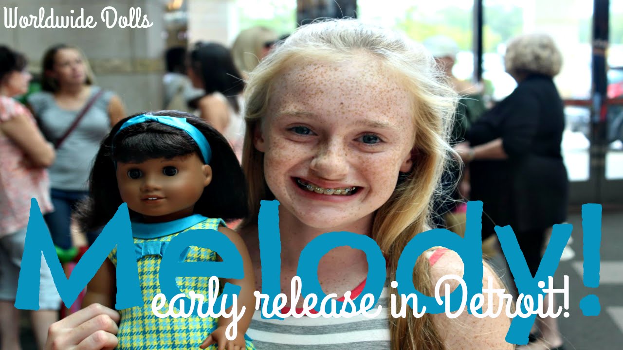 American Girl MELODY ELLISON Early Release at Detroit AGP! Haul, Vlog ...