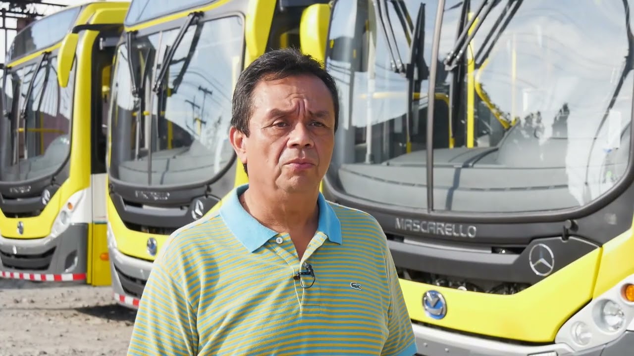 RUTA 79 RENUEVA FLOTA DE BUSES - YouTube