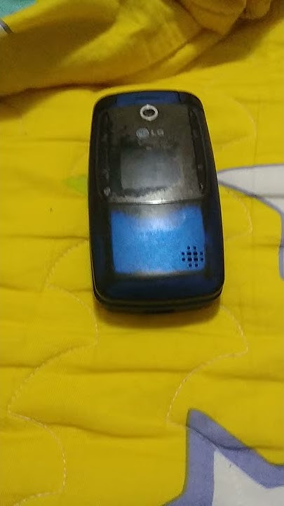 Lg 285 startup and shutdown - YouTube