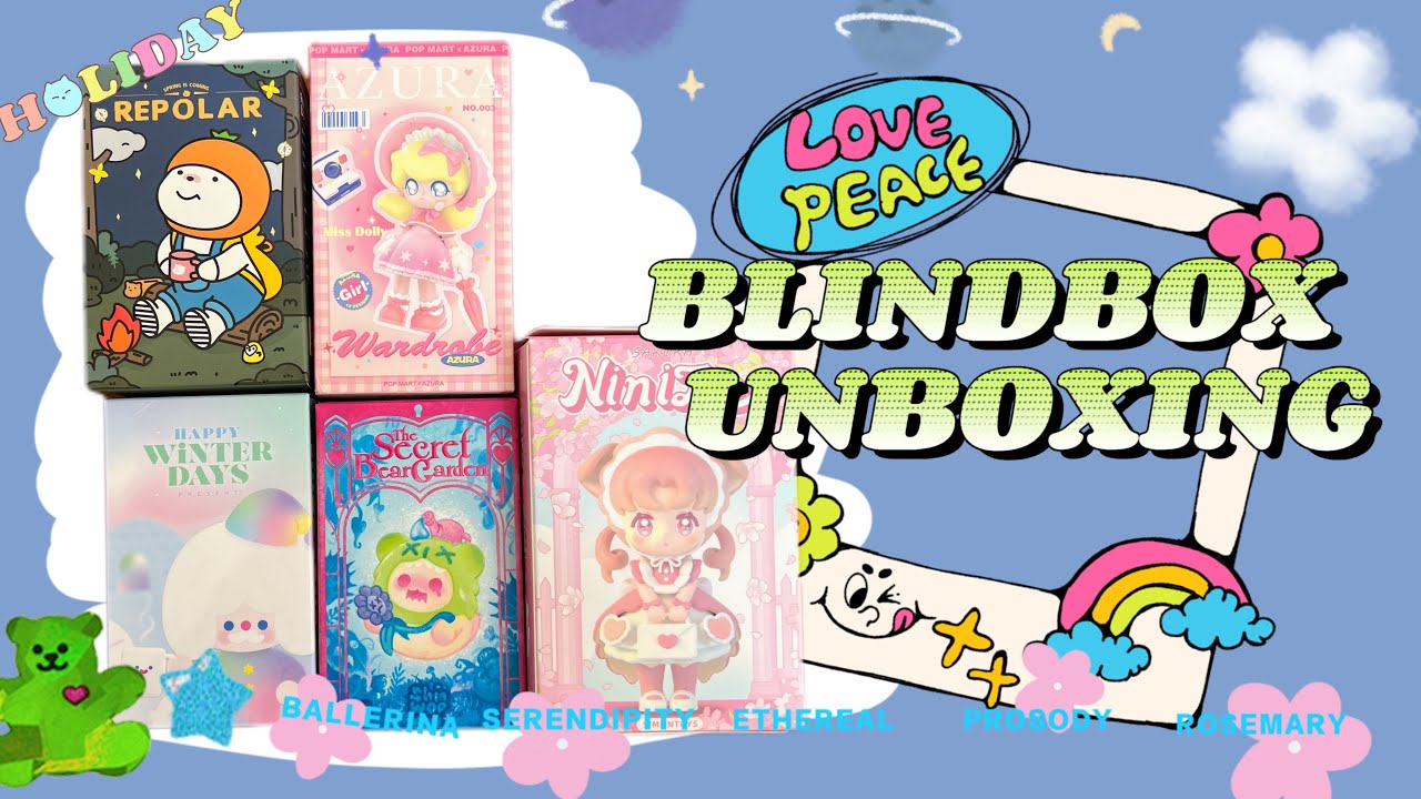OPEN 5 BLINDBOXES WITH ME! (Rico, Shinwoo, and more!) - YouTube