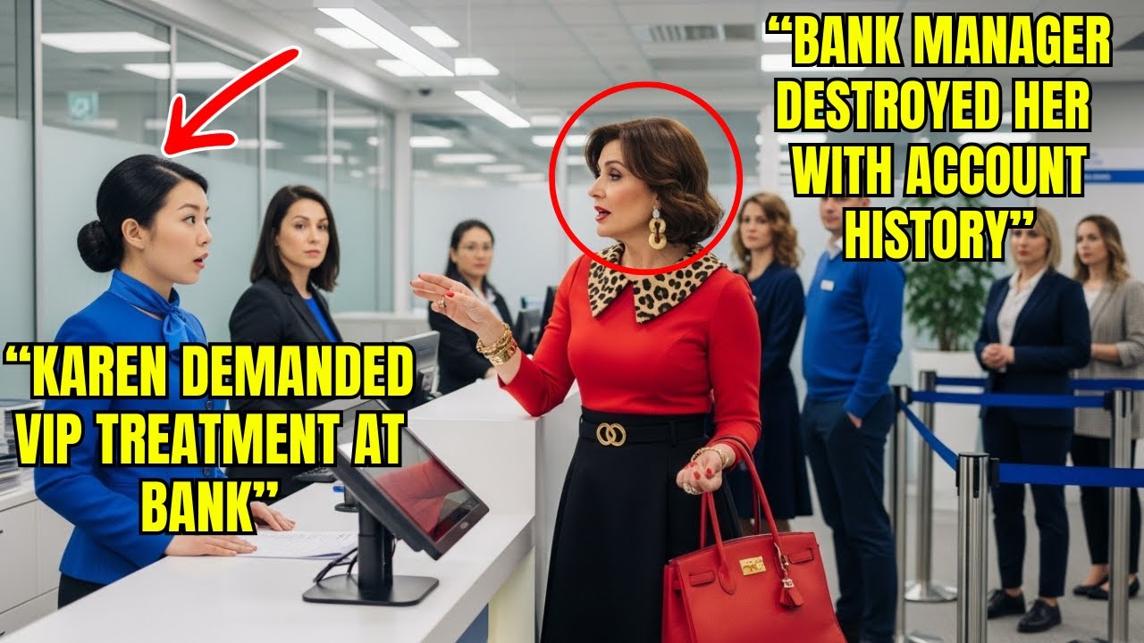 Karen Demanded VIP Treatment at Bank — Manager's Account History Left ...