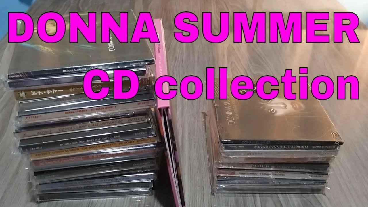 DONNA SUMMER'S DISCOGRAPHY (CD COLLECTION) | Unboxing (Overview) - YouTube