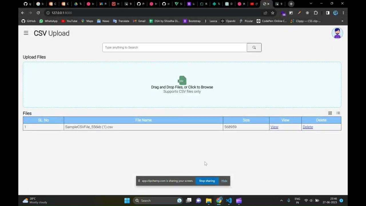 Csv Upload Backend Skill Test 2 Coding Ninja Youtube