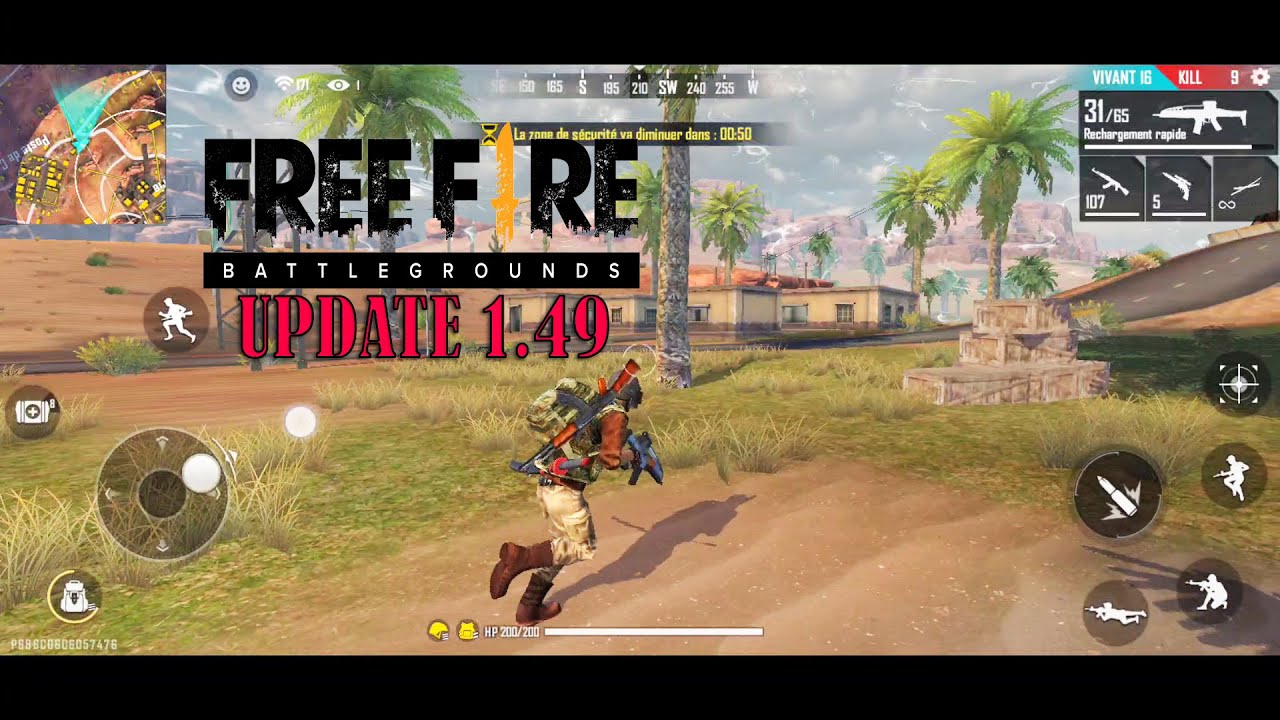Free Fire - 1.49 Update Gameplay Android / IOS Ultra Setting 2020 - YouTube