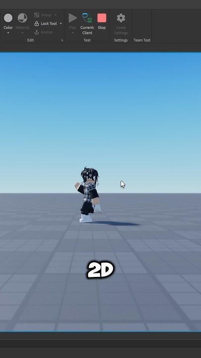 How to make 2D camera in roblox studio tutorial #robloxstudiotutorial # ...