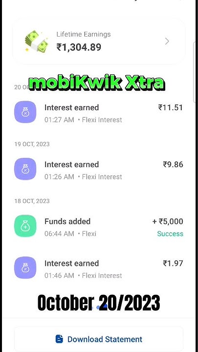 My investment 📈 in mobiKwik Xtra 12% and 13% #mobiKwiknewupdate #mobiKwik #stockmarket - YouTube