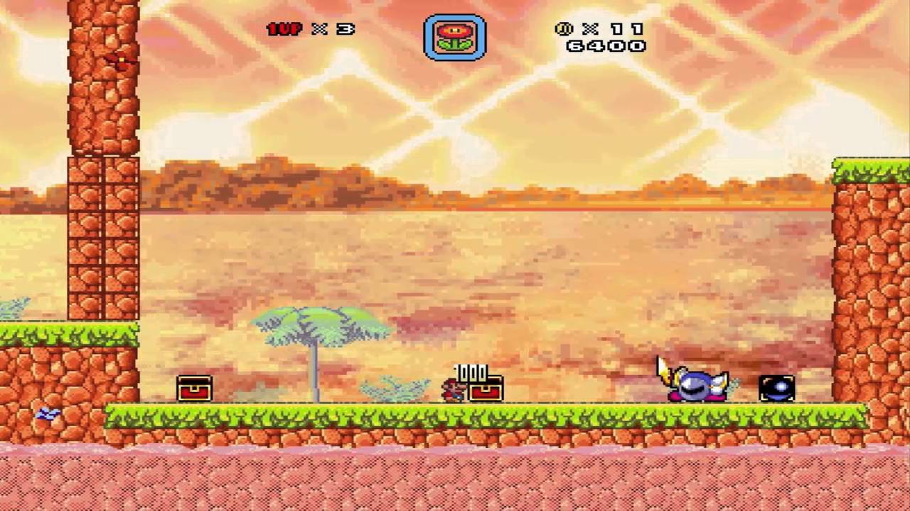 Super Mario Bros X 1.3 custom Level-Ocean with Orange Oranges - YouTube