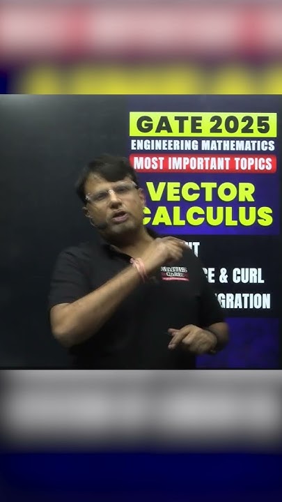 GATE 2025 Engineering Mathematics Important Topics! 🎯 - YouTube