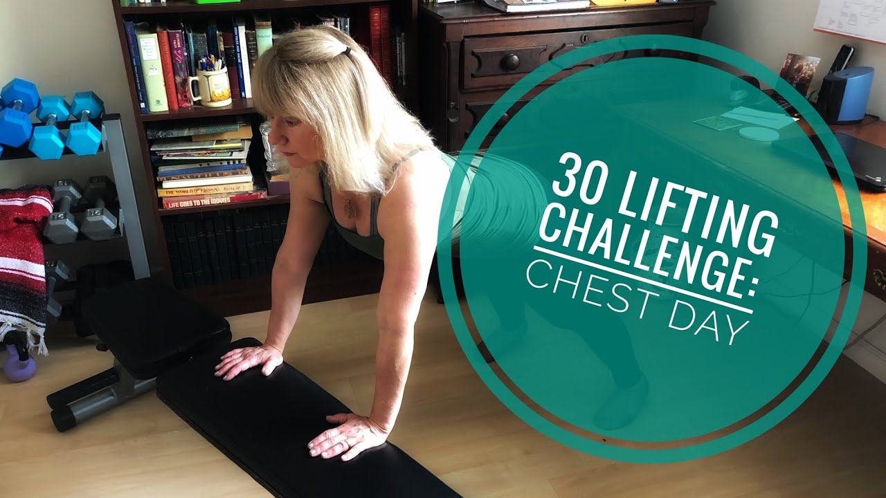 30 day lifting challenge: chest day - YouTube