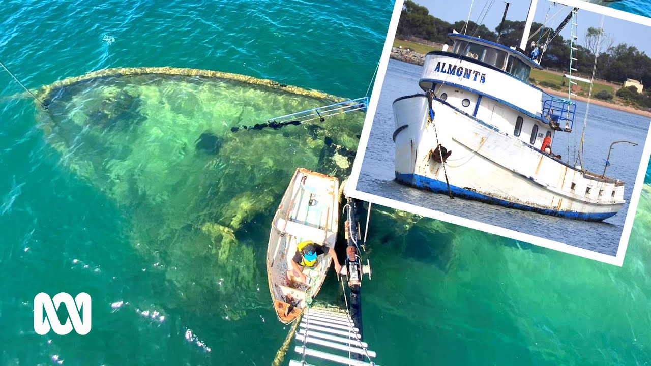 Saving the historic Almonta from a watery grave | ABC Australia - YouTube