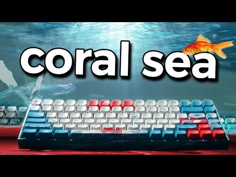 Modding this BEAUTIFUL Coral Sea Keyboard! | XVX MK84 Review