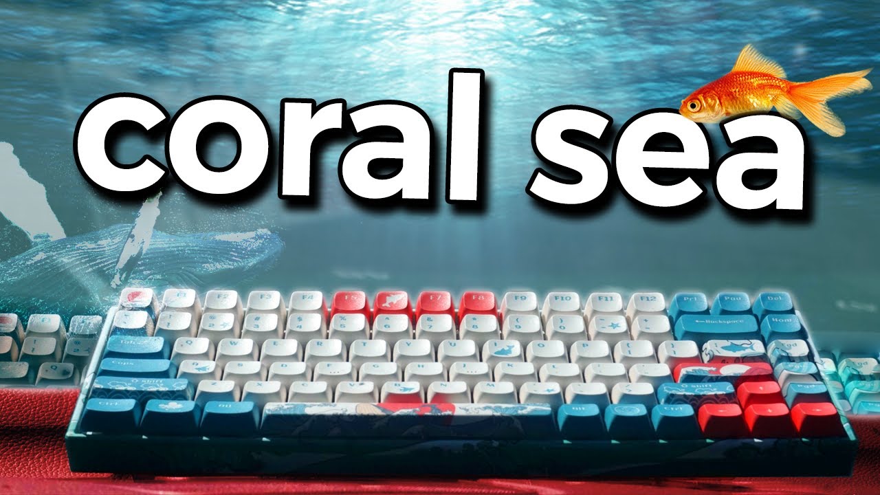 Modding this BEAUTIFUL Coral Sea Keyboard! | XVX MK84 Review - YouTube