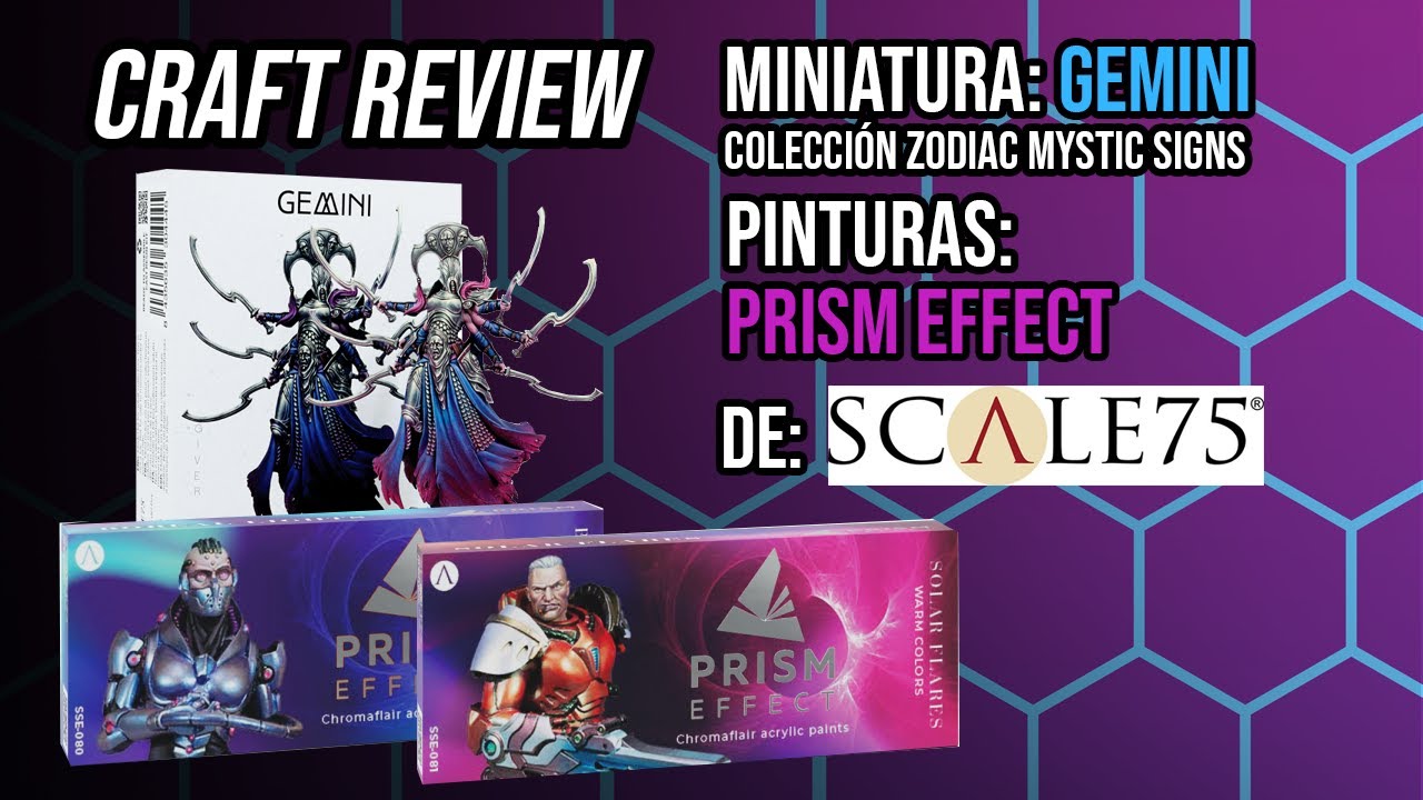 REVIEW: MINIATURA - GEMINI (Mystic Zodiac Signs) Y SETS DE PINTURA ...