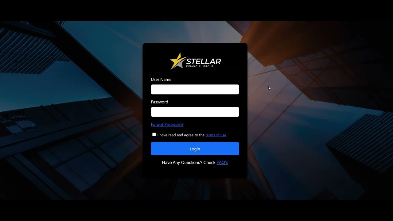 The Stellar Financial Group’s Application Portal Explained - YouTube