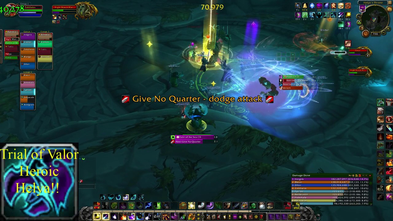 Undignified Majesty Trial of Valor Heroic - Helya - YouTube