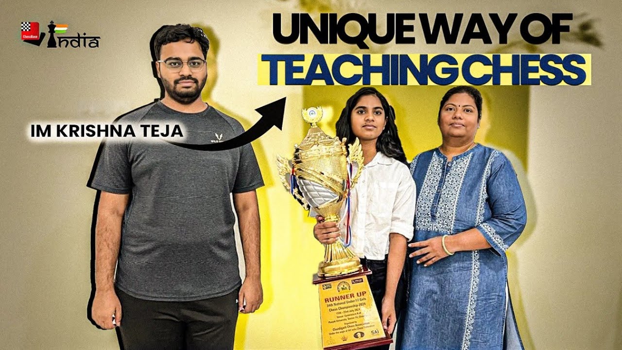 This Chess Coach Has A Unique Way Of Developing Champions | IM Krishna ...