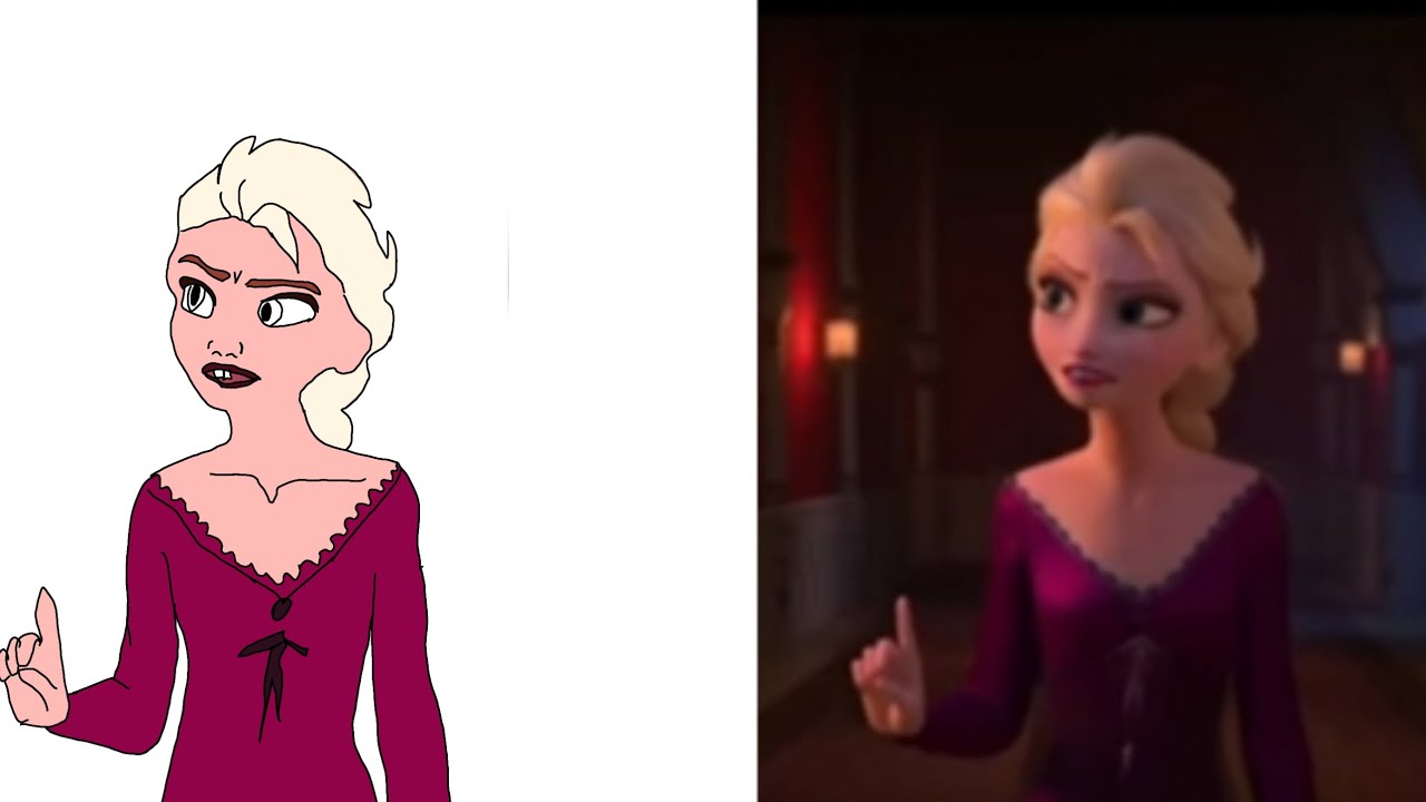 Frozen Elsa funny Drawing memes -Try not To laugh /#frozen #elsa #anna ...