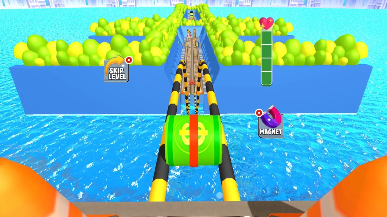 Subway Ball Run 3D Gameplay 💥 Naftrix Gaming Game 13 Android iOS - YouTube