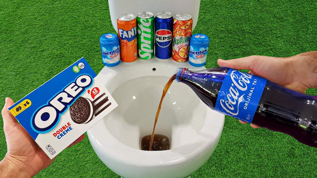 OREO vs Popular Sodas !!! Coca Cola, Fanta, Sprite, Pepsi, Yedigün and ...