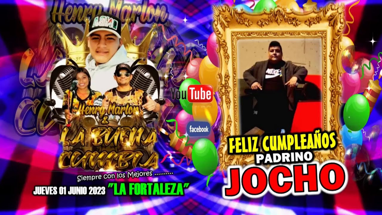 AUDIO 15 PRODUCCIONES - HENRY MARLON Y LA BUENA CUMBIA -SENDERITO *FELIZ CUMPLEAÑOS PADRINO ...
