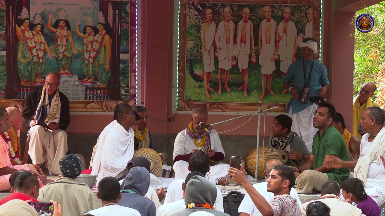 Hari Haraya Namha kirtan led by H.G. Agnideva dasa on Day 5 of the NMP ...
