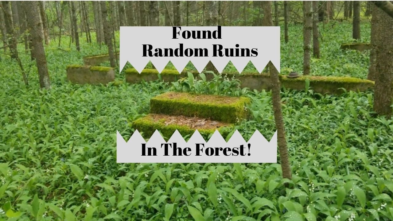 Backpacking Trail - Found Random Ruins! - YouTube