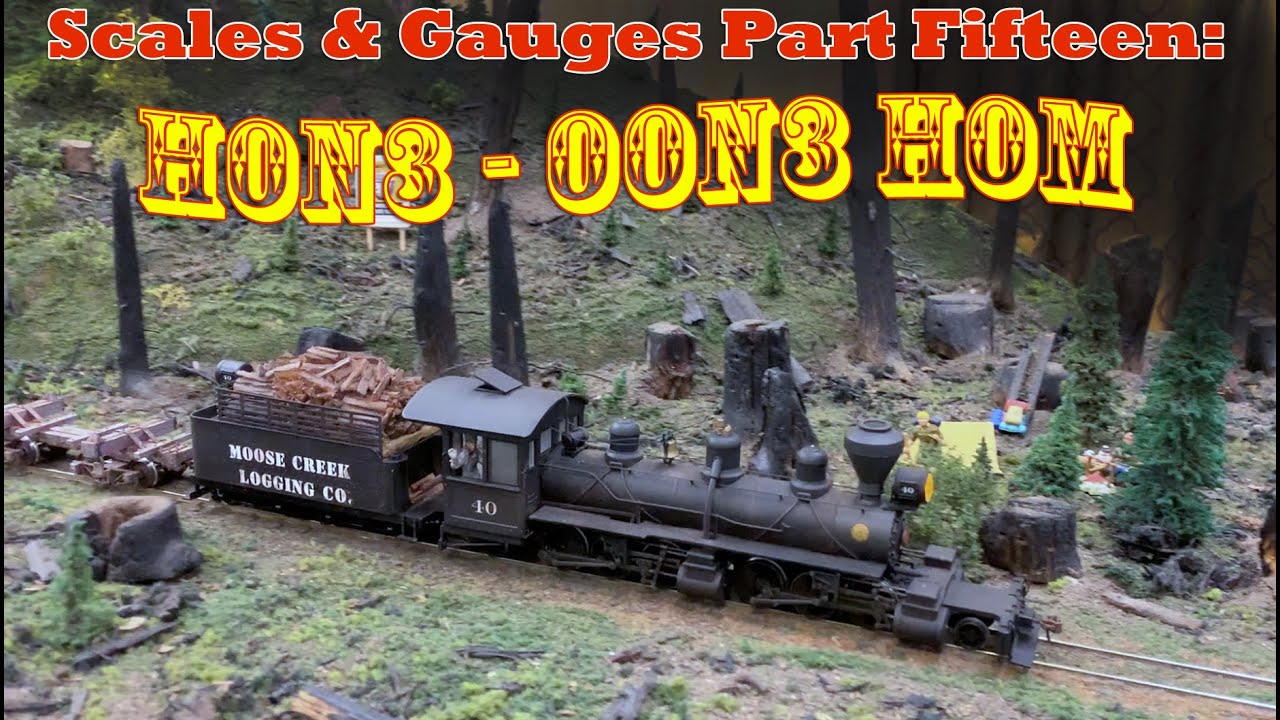 Scales and gauges part 15 HOn3 - OOn3 - HOm - HOn42 - YouTube