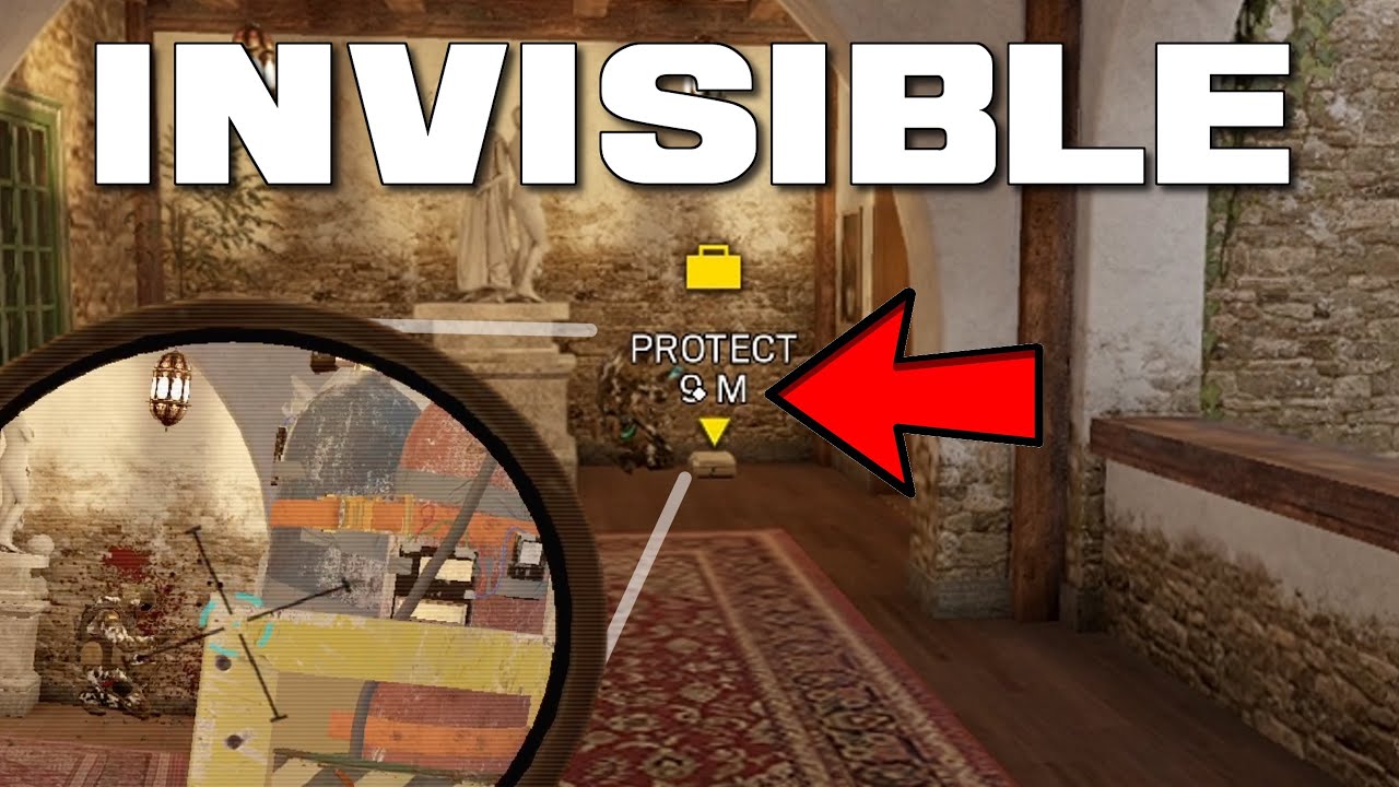 The New INVISIBILITY Skin in Rainbow Six Siege - YouTube