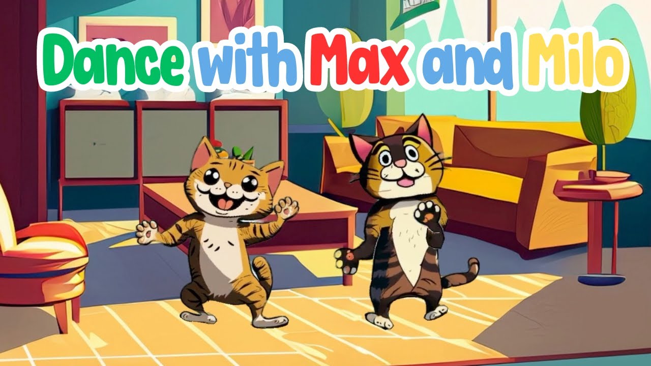 Dancing with the cats Max and Milo - YouTube