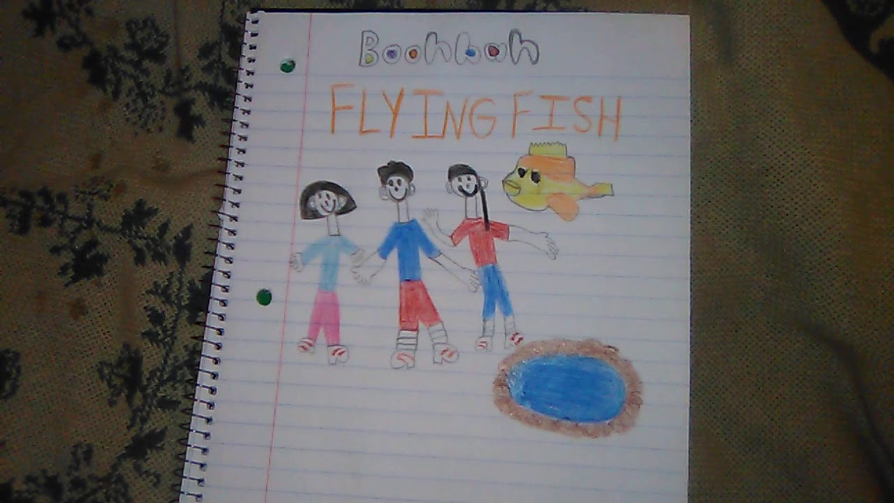 Boohbah: Flying Fish Drawing - YouTube