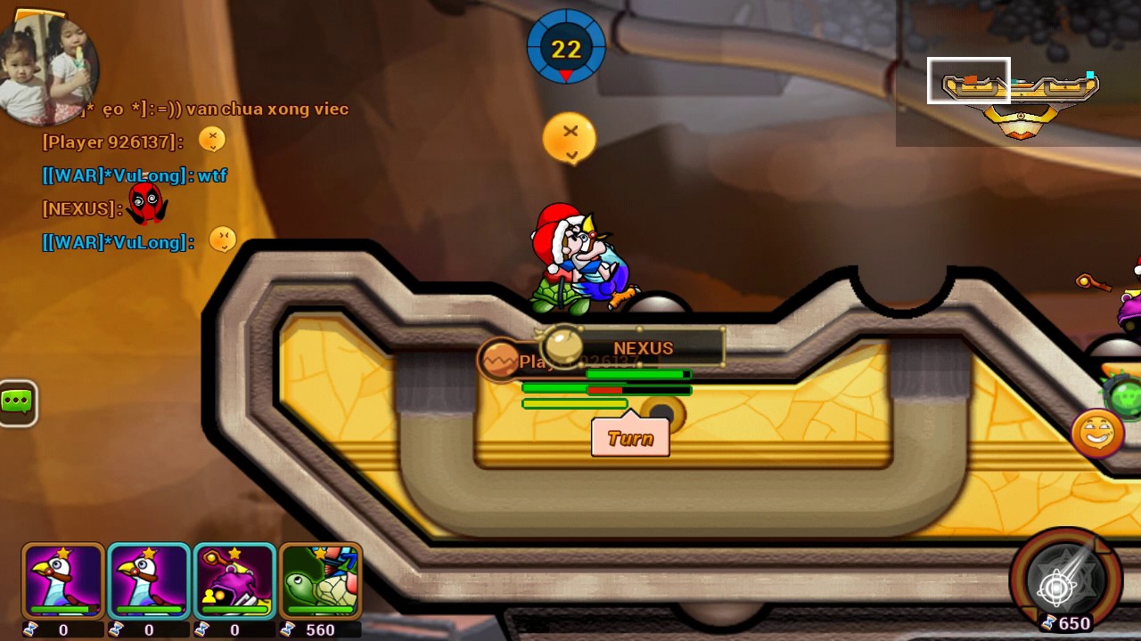 Gungun online/Gunbound mobile: VuLong doubke kill 9/1/2017 - YouTube