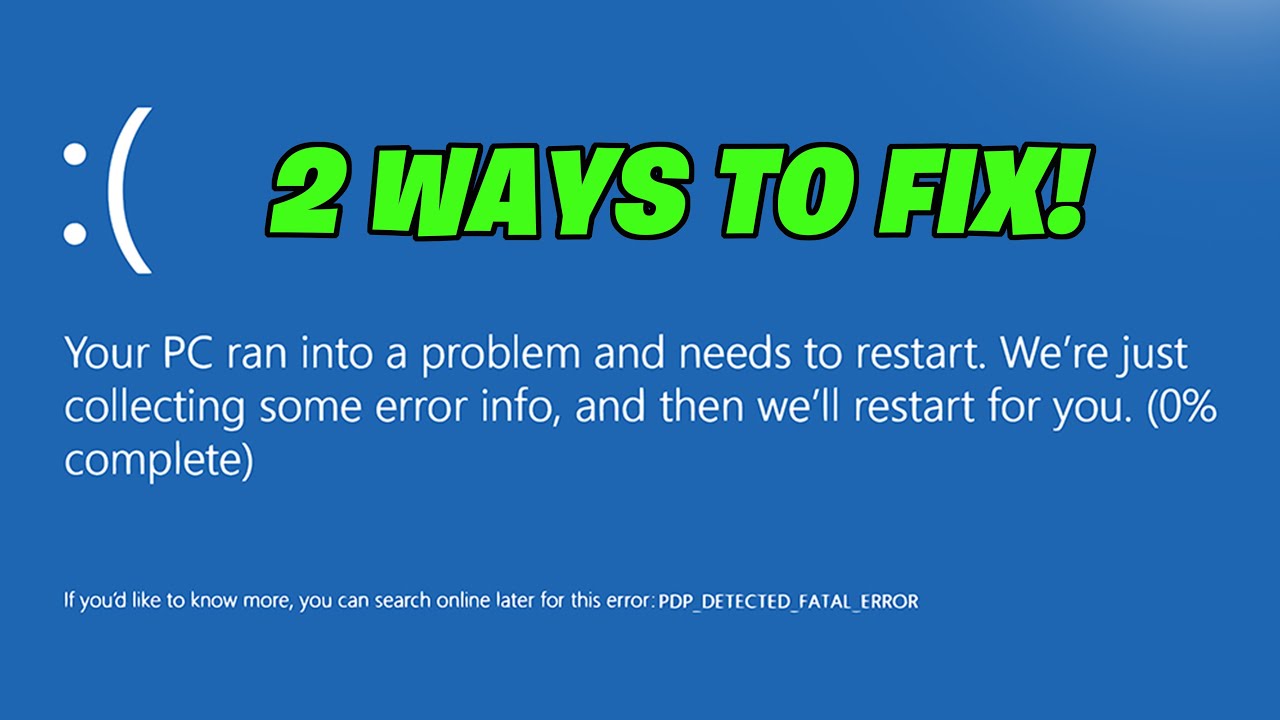 Blue Screen of Death on Windows 11 | Blue Screen Error | BSOD HP Lenovo ...