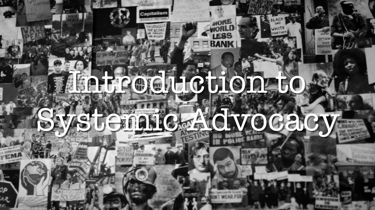 Introduction to Systemic Advocacy: Part 2 - YouTube