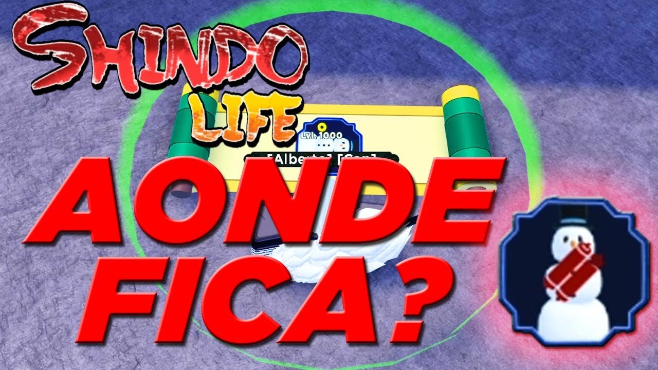 *SHINDO LIFE 2* - LOCALIZAÇÃO do NOVO ITEM!! [SHADOW SNOWMAN] - YouTube
