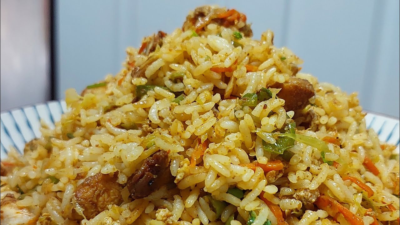 chicken egg fried rice #cooking #food #chicken #trendingrecipes - YouTube