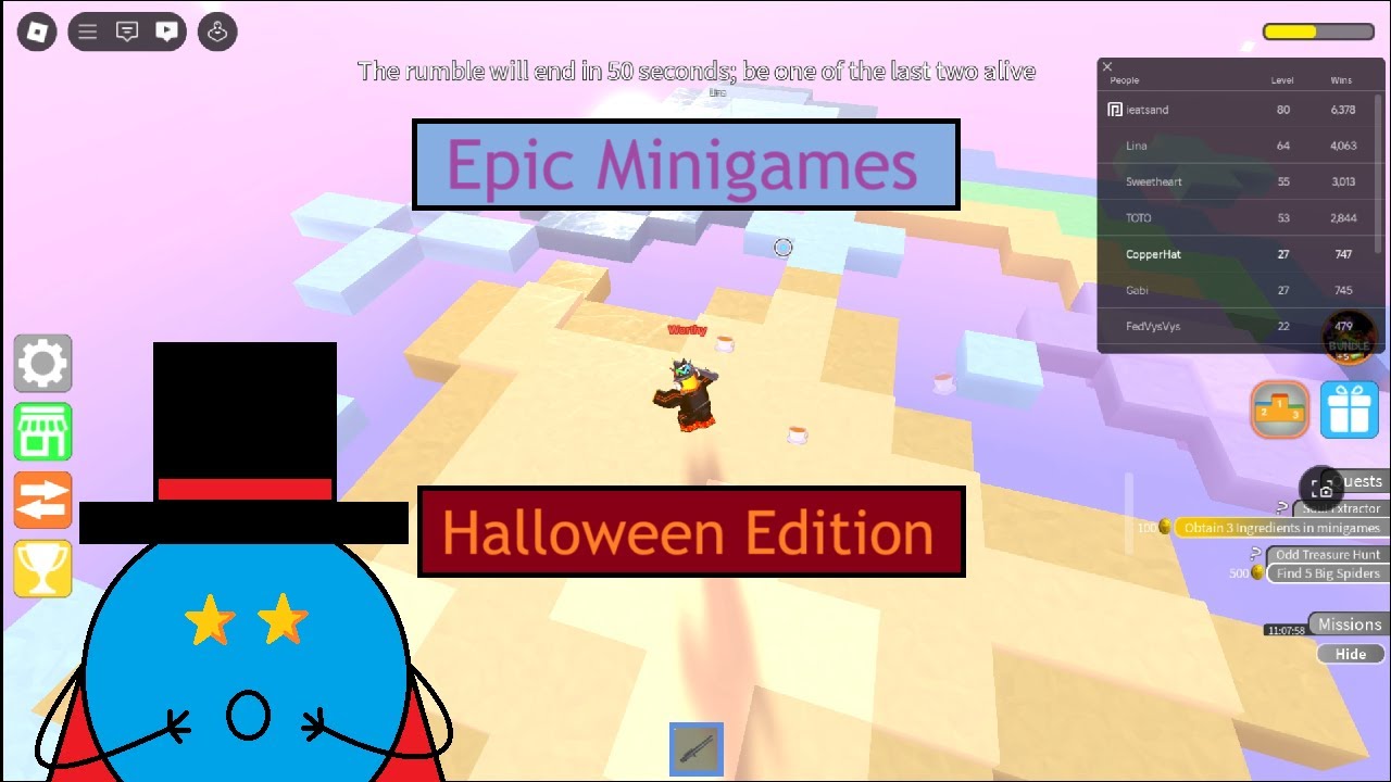 Epic Minigames de Halloween - YouTube