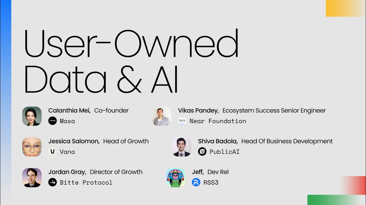 User-Owned Data & AI - YouTube
