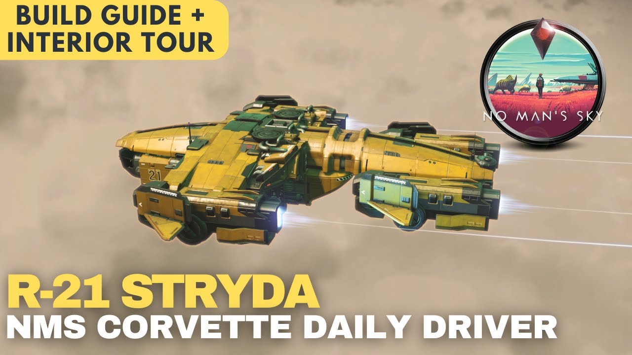 Build A Daily Driver Ship | No Man's Sky Corvette Build Guide - YouTube