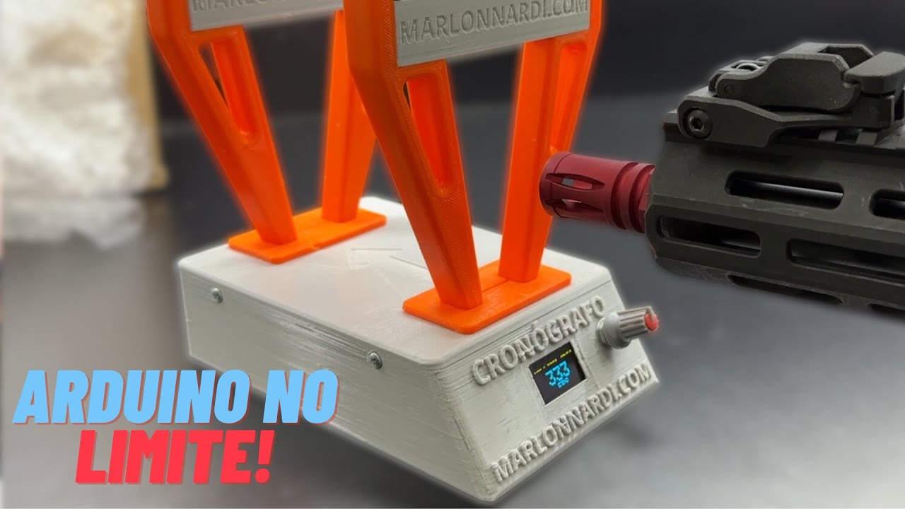 Cronógrafo BARATO com Arduino para Airsoft e Airgun! - YouTube