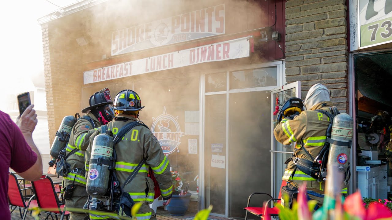 Pre Arrival Commercial Structure Fire Point Pleasant Beach New Jersey 8 ...