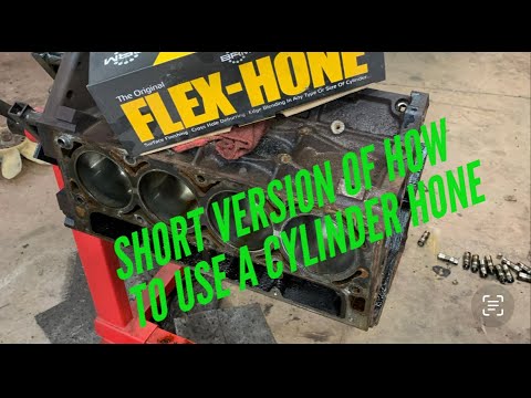 Short Version of How to Use a Ball Hone - YouTube