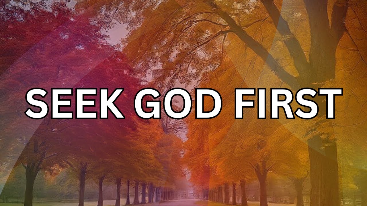SEEK HIM FIRST | Prayer & Meditation, Worship, Gospel, Instrumental ...